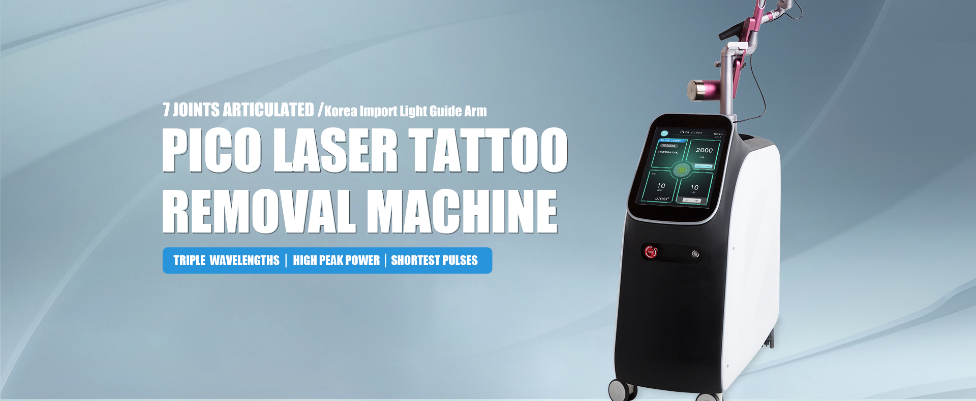 PICOSECOND LASER TATTOO REMOVAL MACHINE - KLSI™ Professional Laser ...