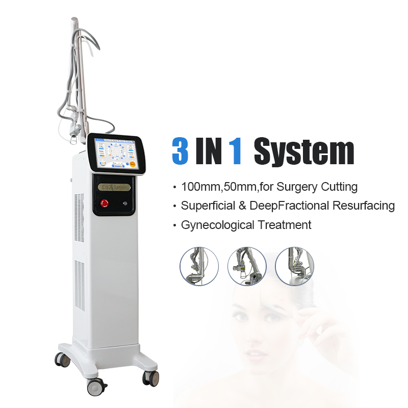 CO2 FRACTIONAL SKIN RESURFACING MACHINE - KLSI™ Professional Laser Medical Aesthetic Machine ...