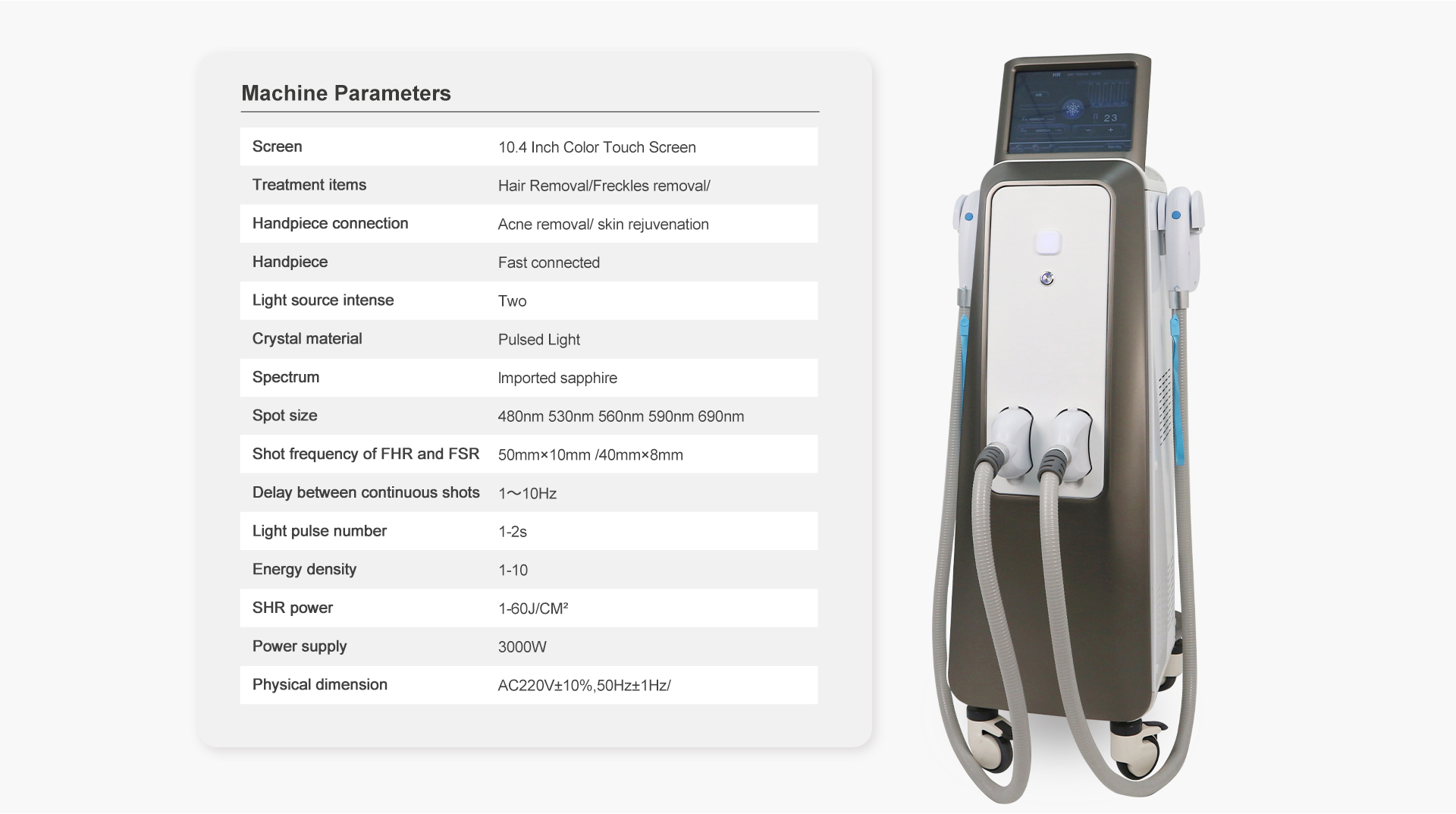 OPT IPL HAIR REMOVAL SKIN REJUVENATION MACHINE - KLSI™ Professional ...