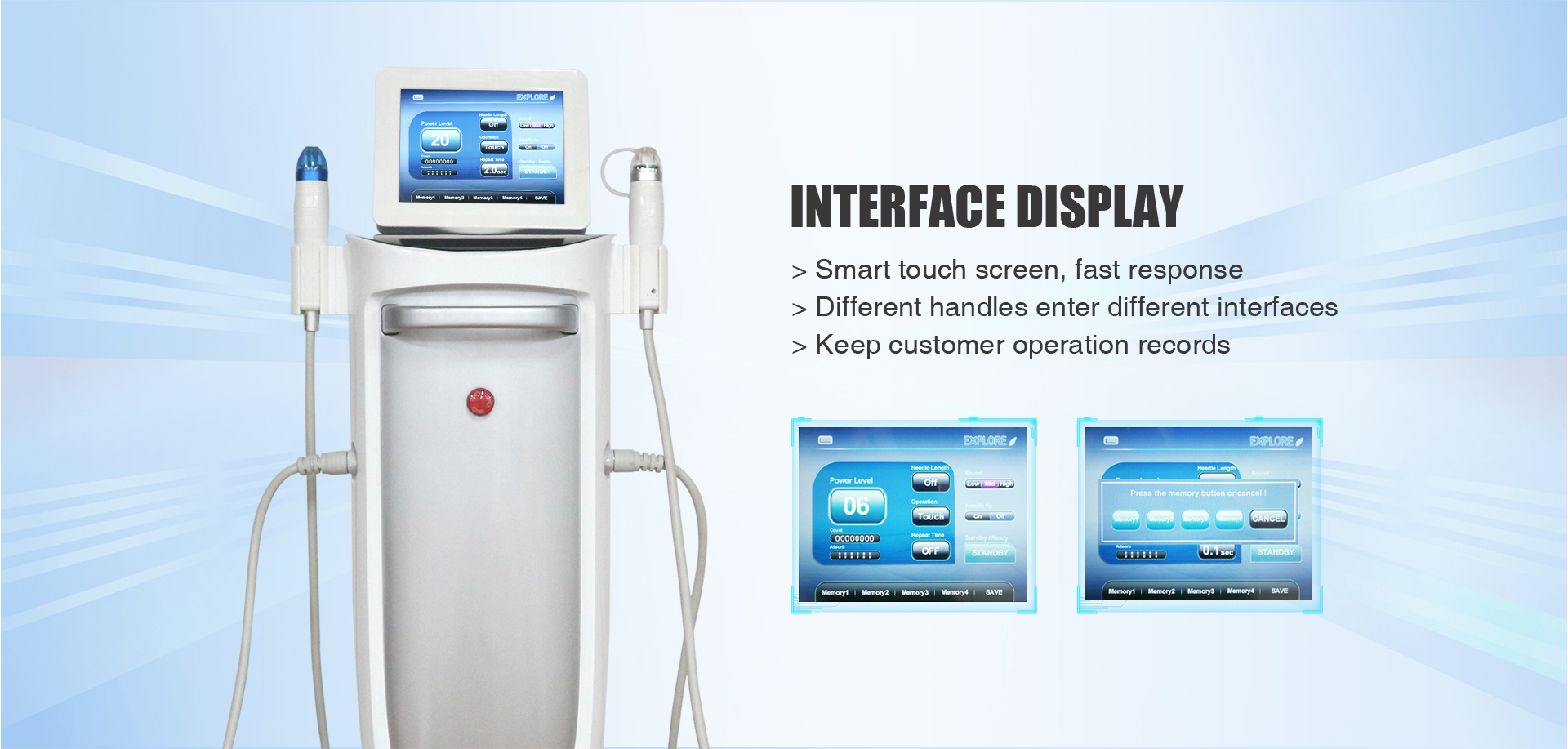 FRACTIONAL RF MICRO NEEDLE MACHINE - KLSI™ Professional Laser Medical ...