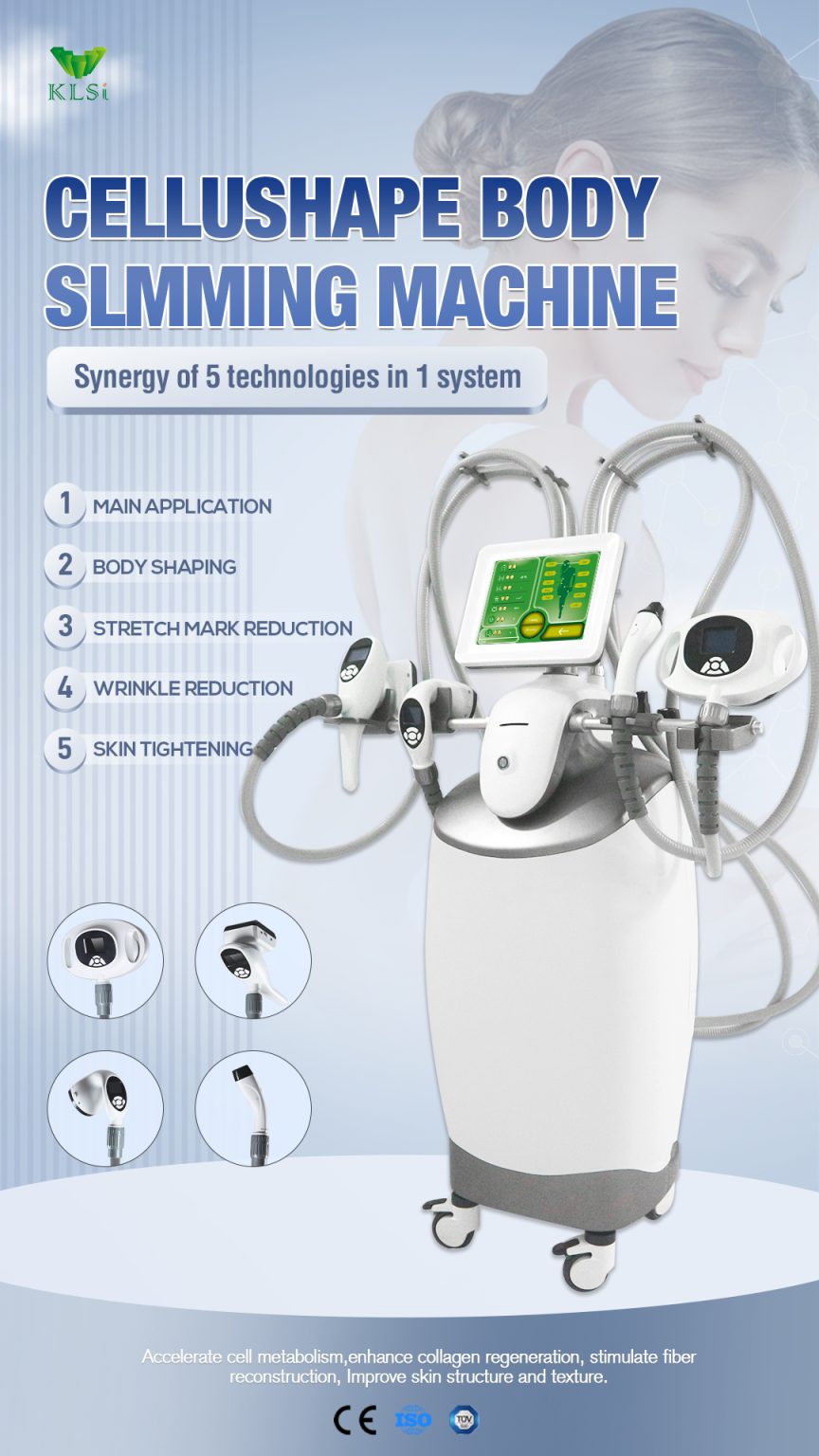 C8+ Cellushape Vaccum Slimming Machine - KLSI™ Professional Laser ...